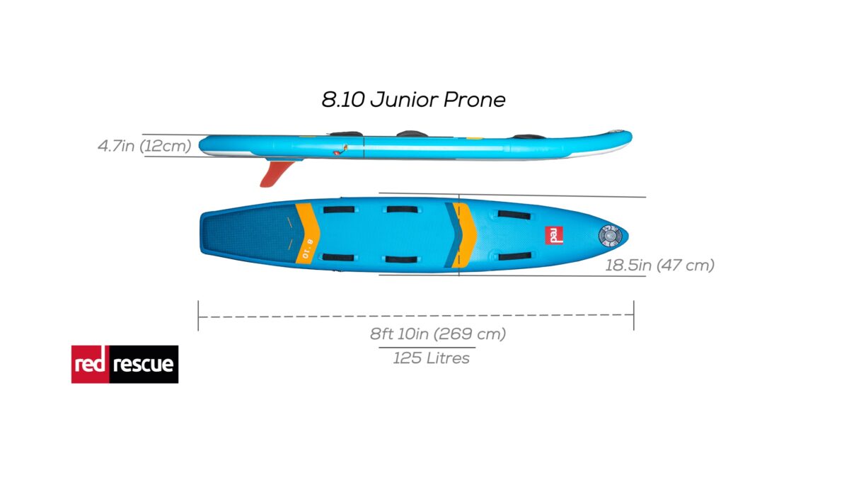 Red Rescue - Junior Prone Board