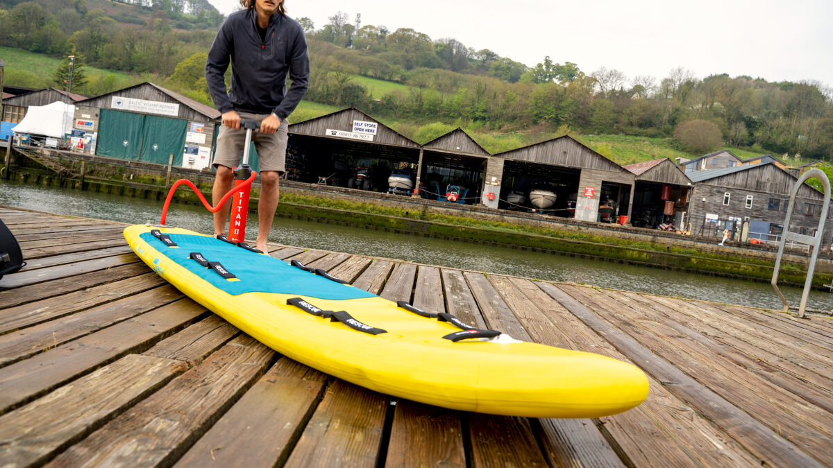 Setting up your Red Rescue Inflatable Prone Rescue Board - Red Rescue