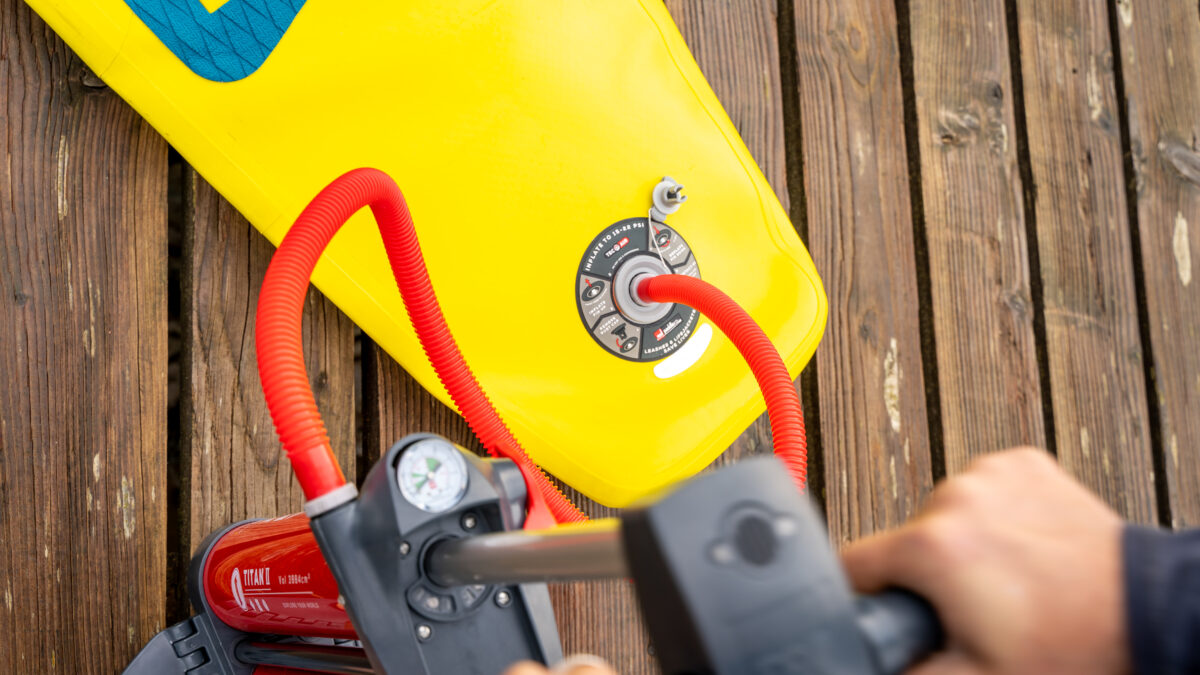 Setting up your Red Rescue Inflatable Prone Rescue Board - Red Rescue